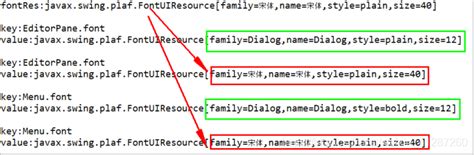 Java Swing 设置全局的字体java Swing设置字体 Csdn博客