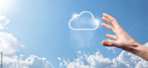 Cloud Computing Concept Cloud For Transfer Data Cloud Computing Big Data Center Future