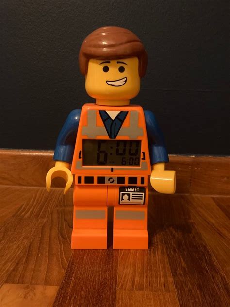 Lego Movie Emmet Alarm Clock Furniture And Home Living Home Decor