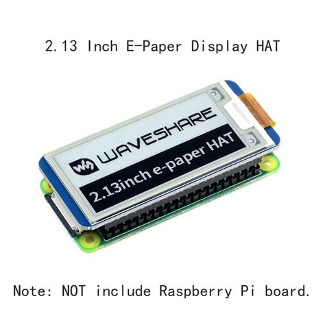 213inch E Paper E Ink Epaper Display Screen Board Hat Starter Kit For