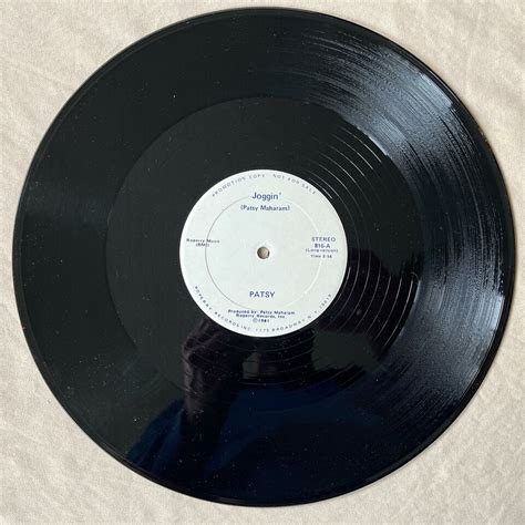 Patsy Maharam Joggin 1981 Promo Maxi Single Roperry Records 816 A