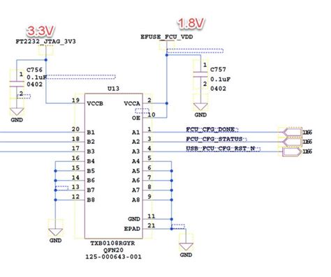 TXB0108 Level Shifter Accidentally Driving Input Signal On A Side Logic Forum Logic TI