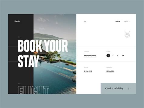 50 Excellent Dark Background Web Ui Designs Bashooka Hotel Website