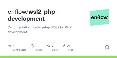 GitHub Enflow Wsl Php Development Documentation How To Setup WSL For PHP Development