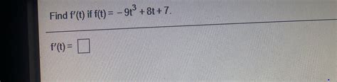 Solved Find Y For Y X X Y Find F T If F T Chegg Com