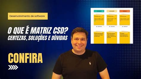 O Que é Matriz Csd Gustavo Pires