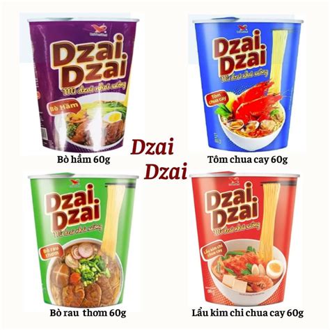 Mì Ly Dzai Dzai 62gr Shopee Việt Nam
