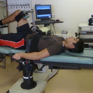 Cybex Dynamometer A MDD Showing A Participant During Testing Of Hip Download Scientific