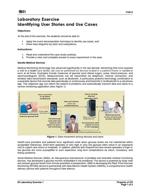 05 Laboratory Exercise 1 Pdf Monitoring Medicine Wearable Technology