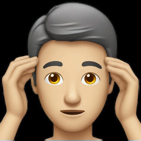 Person Headache Emoji Ai Emoji Generator