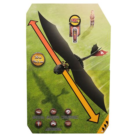 How To Train Your Dragon Movie Real Flying Toothless Rc Elc Toys Uae