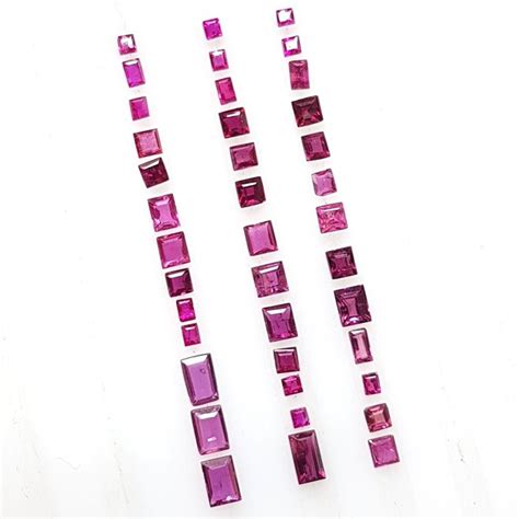 39 Pcs Rood Robijn 4 45 Ct Catawiki