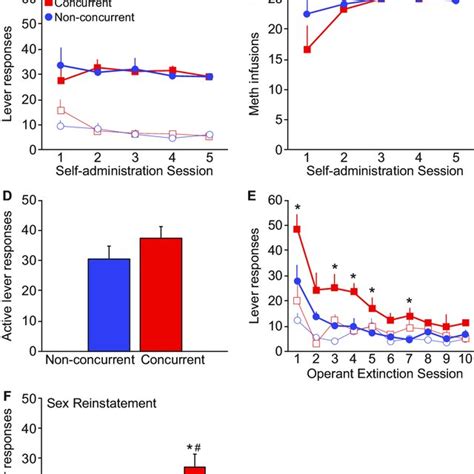 Concurrent Meth Self Administration And Sex Leads To Increased