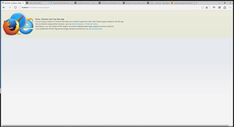 Unity Web Player And Microsft Edge Browser On Windows 10 Unity Engine Unity Discussions