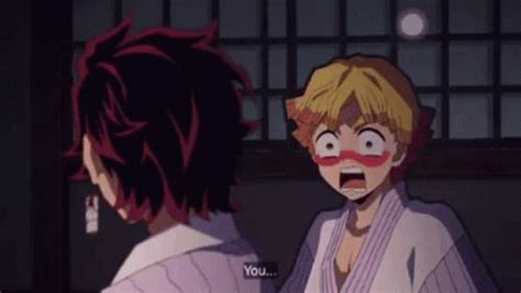 Demon Slayer Zenitsu Gif Demon Slayer Zenitsu Kimetsu No Yaiba Discover Share Gifs Demon
