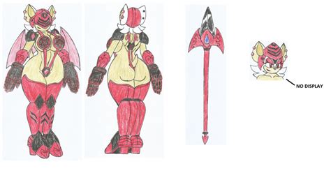 Rule 34 Armored Boots Bat Girl Bat Wings Beige Body Beige Fur Big Ass Big Breasts Big Hips
