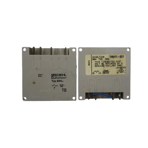 vaillant 7 day heating time clock 300821 national boiler spares