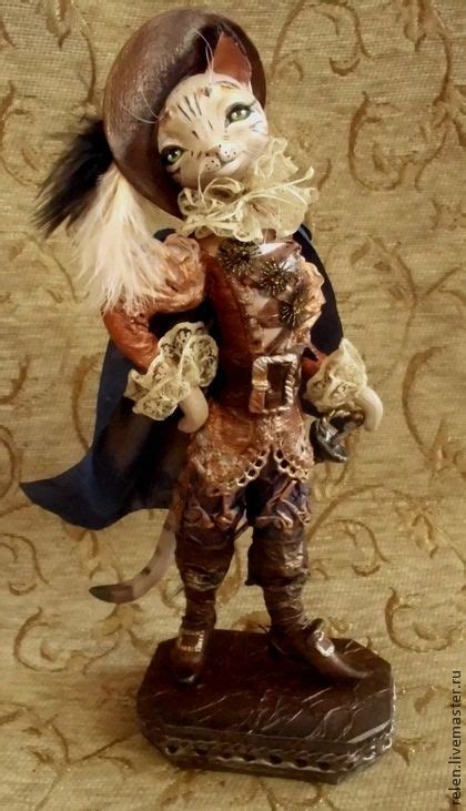 Кот в сапогах | Художественные куклы, Авторские куклы ручной работы ...