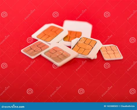 Mini Micro And Nano Sim Stock Photo CartoonDealer Com 163807302