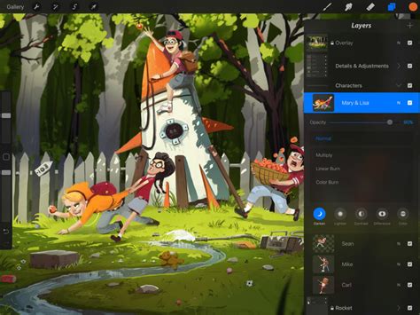 Procreate For Ipad Updated With Layers Of Improvements