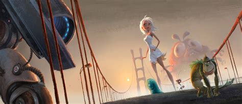Monsters Vs Aliens Concept Art Character Design