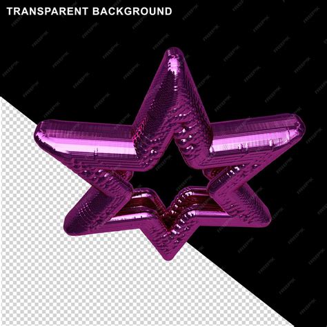 Estrela Roxa Psd Premium