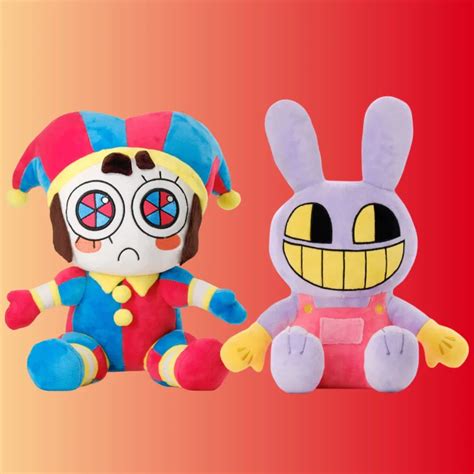 The Amazing Digital Circus Pomni Jax Plush Cartoon Plushie Toys Theater
