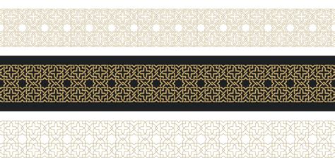 Seamless Geometric Pattern In Authentic Arabian Vector Image