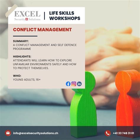 Excel Security Solutions Ag On Linkedin Conflictmanagement Selfdefence