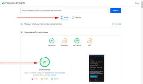 Computer Science Portfolio Website Example Template Download
