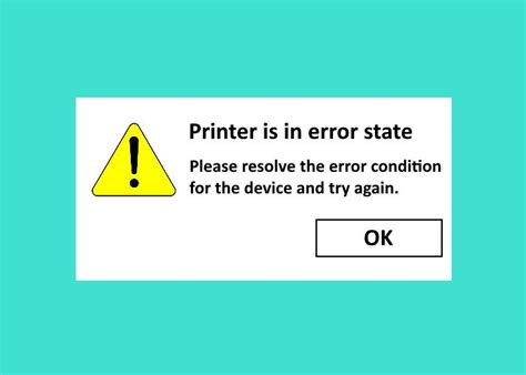 Fix Printer Is In Error State On Windows 10 Printer Printer Cover
