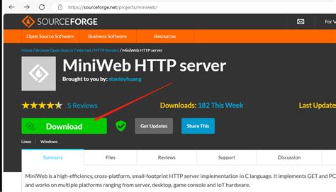 Miniweb Server开源的迷你服务器端软件 悟透 博客园