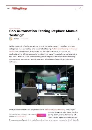 PPT Can Automation Testing Replace Manual Testing PowerPoint