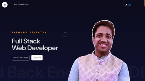 Launching My New Portfolio With React Rishabh Tripathi Posted On The Topic Linkedin