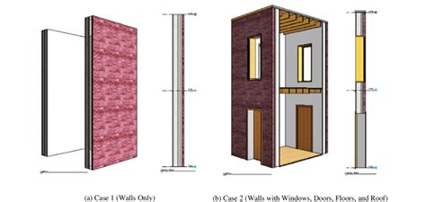 Revit Models Sectional Perspectives And Cross Section Download Scientific Diagram