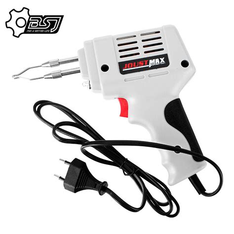 전기 납땜 인두 총 핫 에어 히트 건 핸드 용접 도구 납땜 와이어 용접 수리 도구 키트 Eu 220v 100w 용접 장비