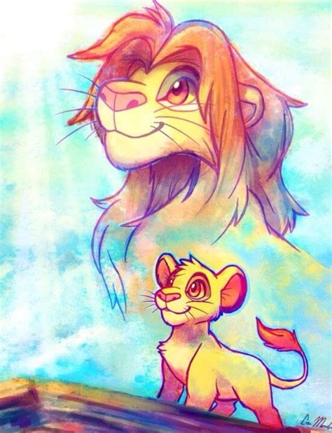 Cute Lion King Drawings