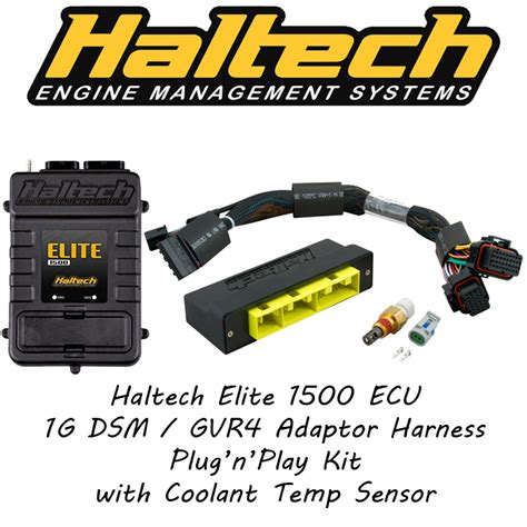 Haltech Elite 1500 Plugnplay Adaptor Harness Ecu Kit Mitsubishi