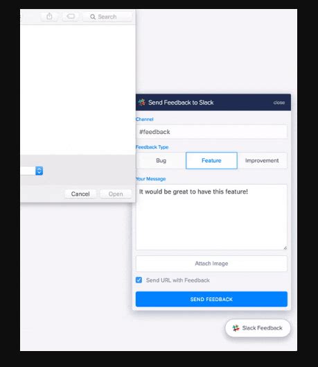 React Slack Feedback Component Reactscript