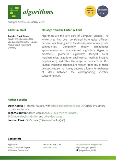 【论文征稿】algorithms Special Issue Algorithms For Games Ai Ailab