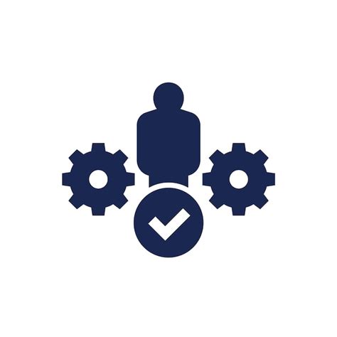 Premium Vector Hrm Icon Human Resource Management Concept