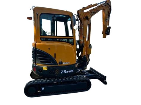 Mini Pelle Hyundai R25z 9ak Occasion Remorques Prestiges Notre
