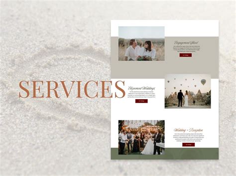 Amanda One Page Showit Website Template For Photographers