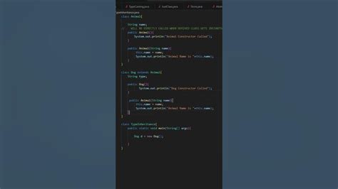 Java Constructors In Inheritance Default Vs Parameterized Java Javatutorial Javaprogramming