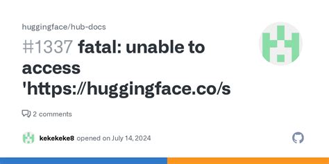 Fatal Unable To Access Spacesgit · Issue