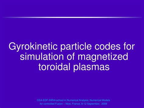 Ppt Plasma Simulations Using Particle Codes Powerpoint Presentation Free Download Id432127