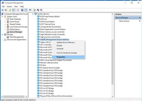 Management Engine Interface