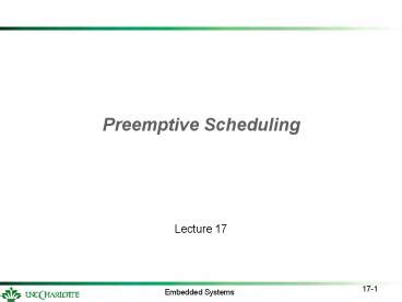 PPT Preemptive Scheduling PowerPoint Presentation Free To View Id F Ad N ZiY