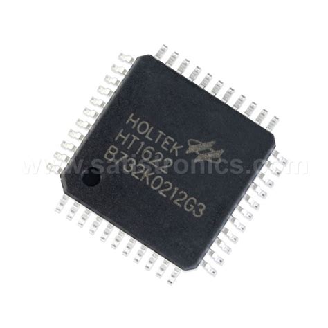 holtek ht1622 lcd lqfp 44 ram mapping controller satistronics