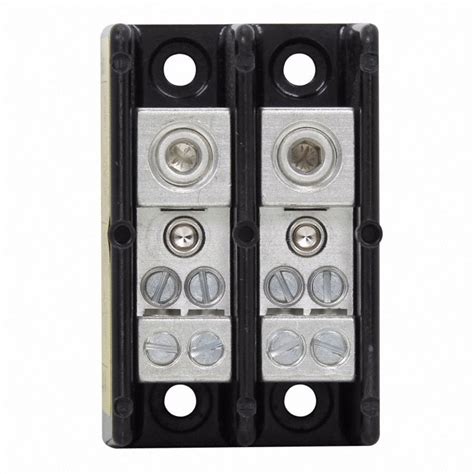 Bussmann Miniature Distribution Block 2 Poles 14 Awg 2 0 Awg Line